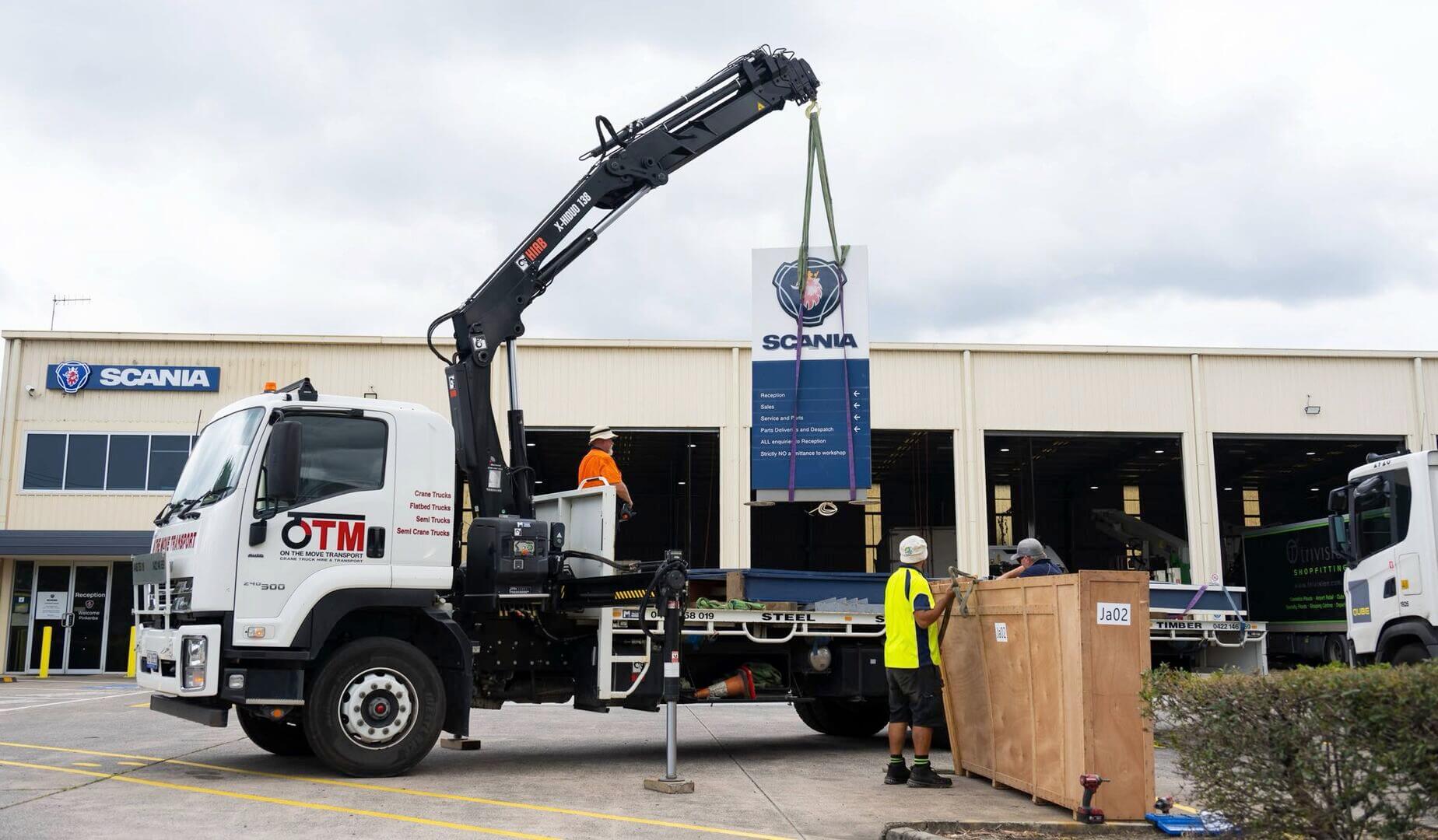 Scania - Business Signage | Building Signage | Albert Smith Signs