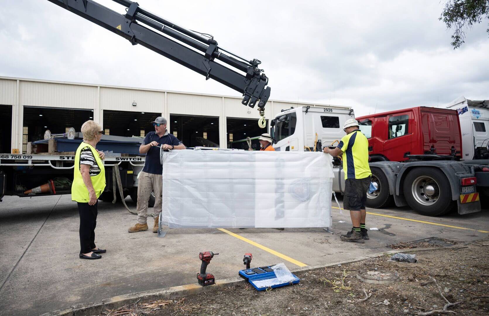 Scania - Business Signage | Building Signage | Albert Smith Signs