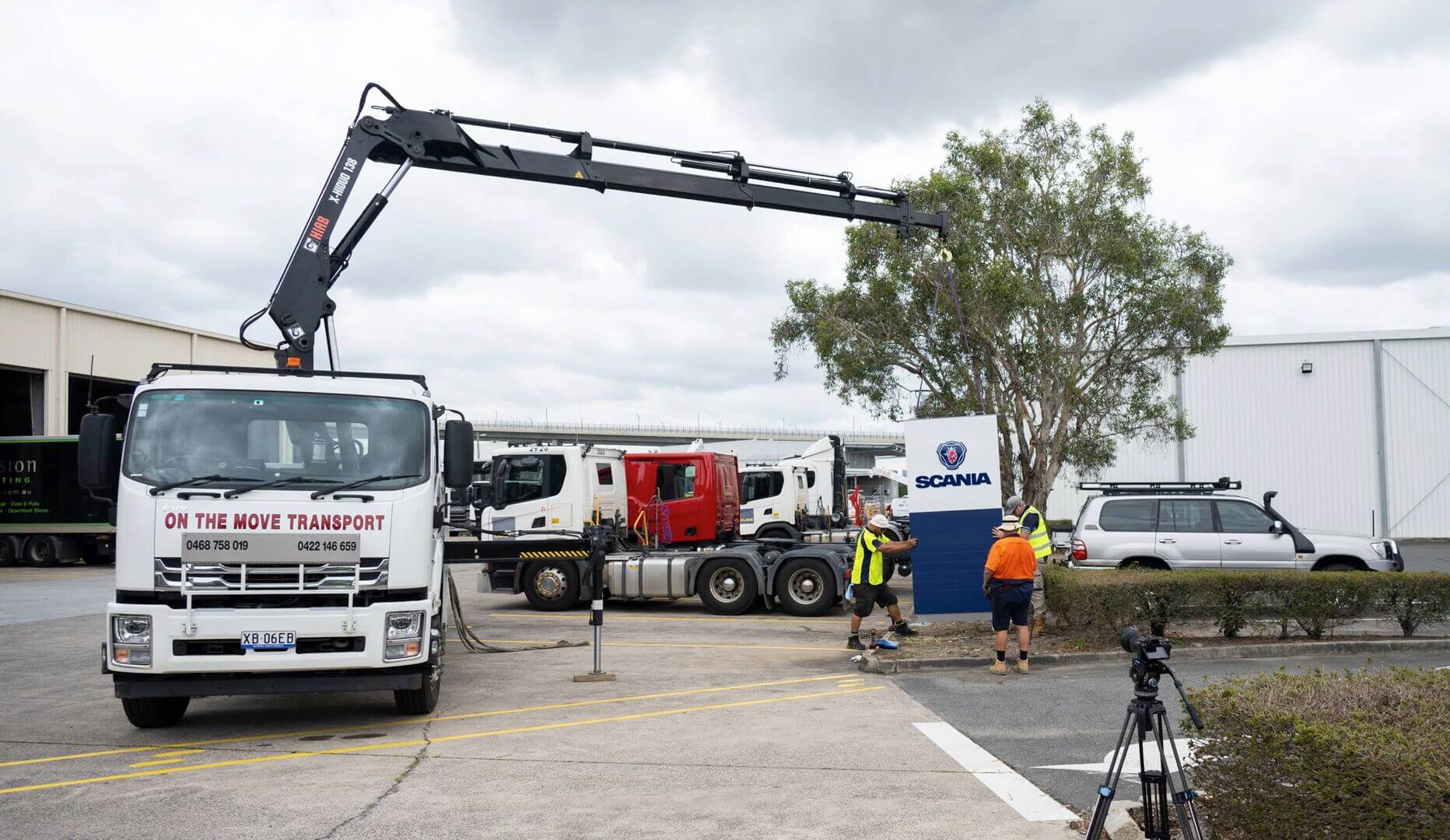 Scania - Business Signage | Building Signage | Albert Smith Signs